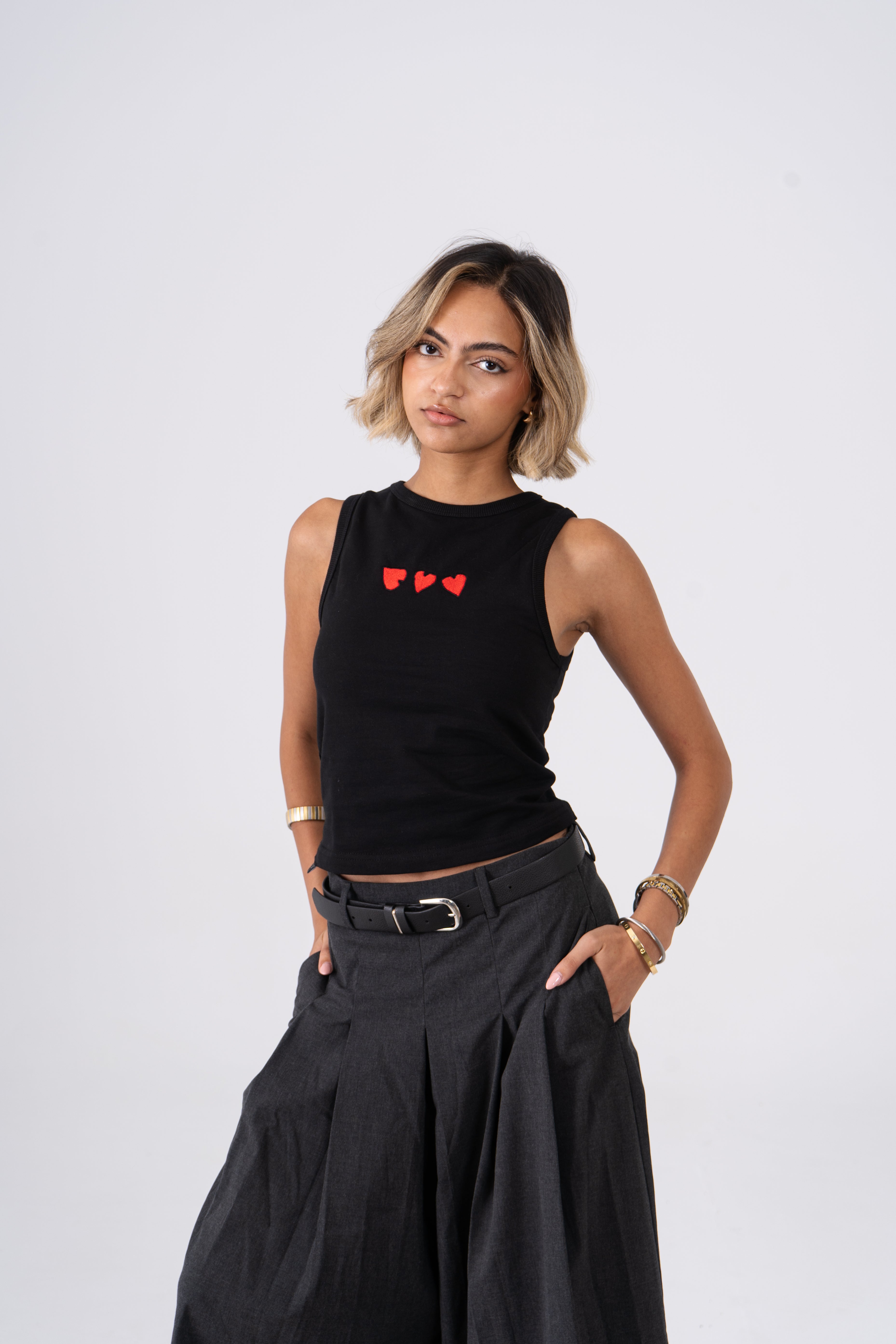 Paris Tank Top - Black