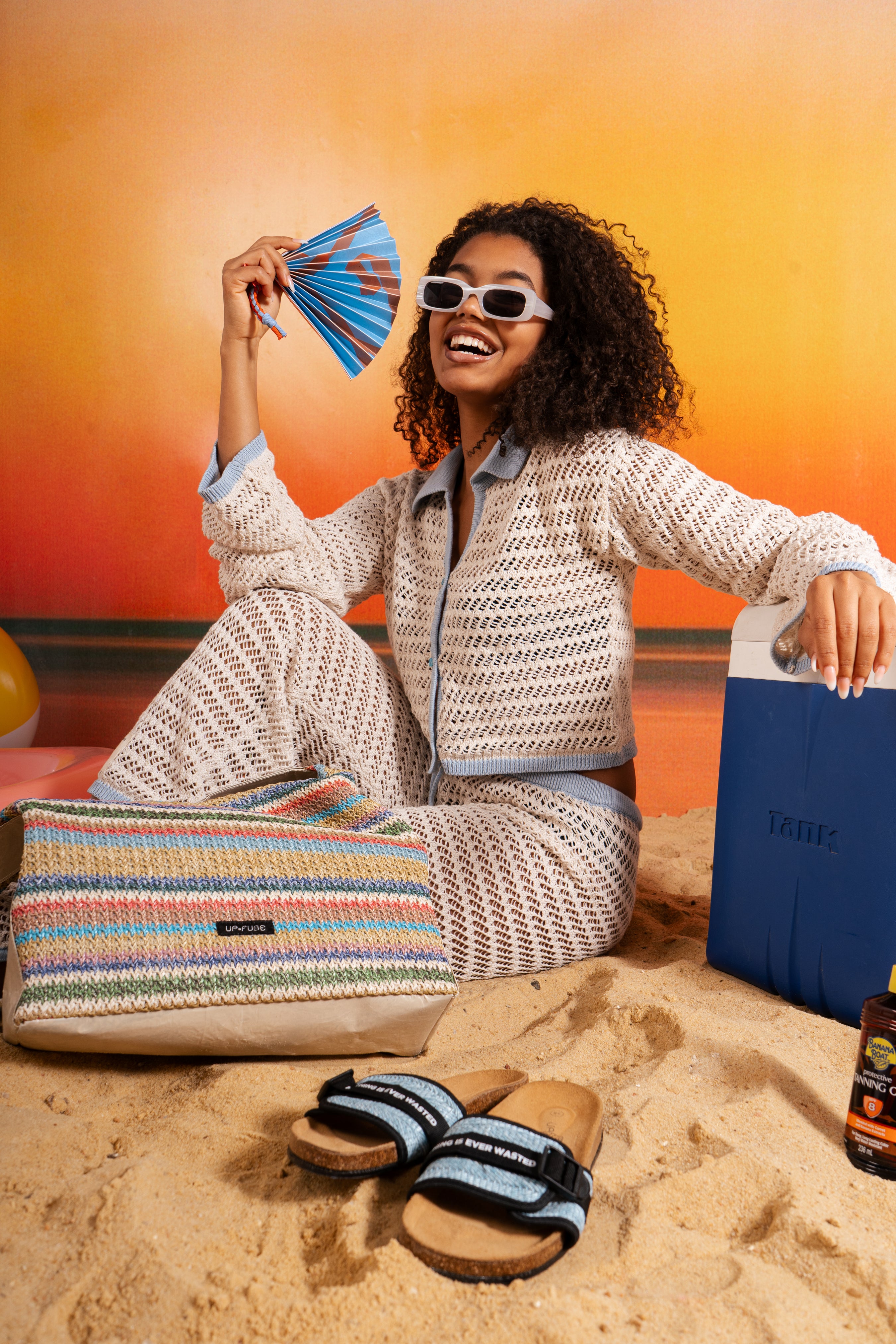 Up-Fuse Egyptian Sustainable Fashion Brand, Recycled Materials